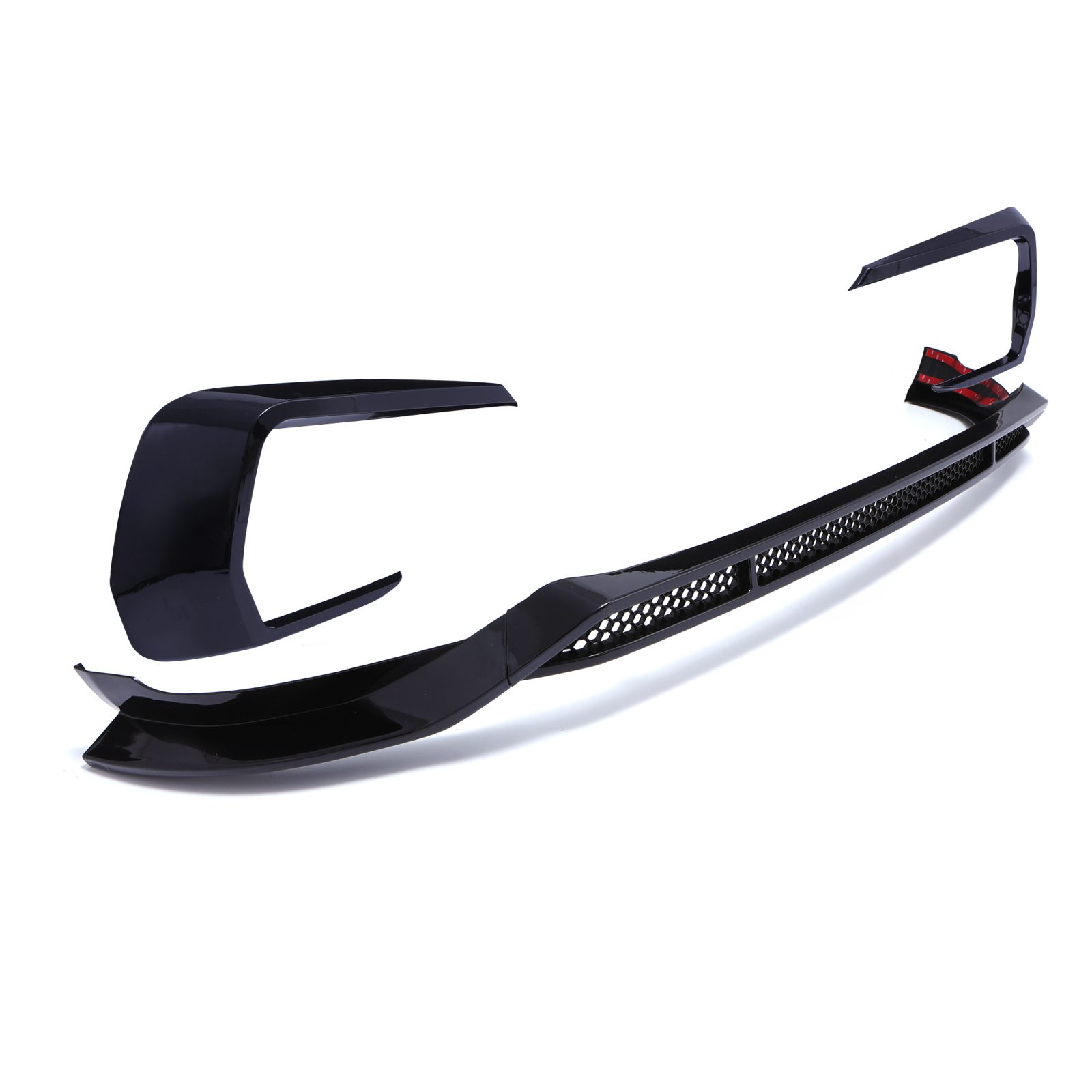 Gloss Black ABS Style Front Splitter For VW Transporter T6.1 19-24 ...
